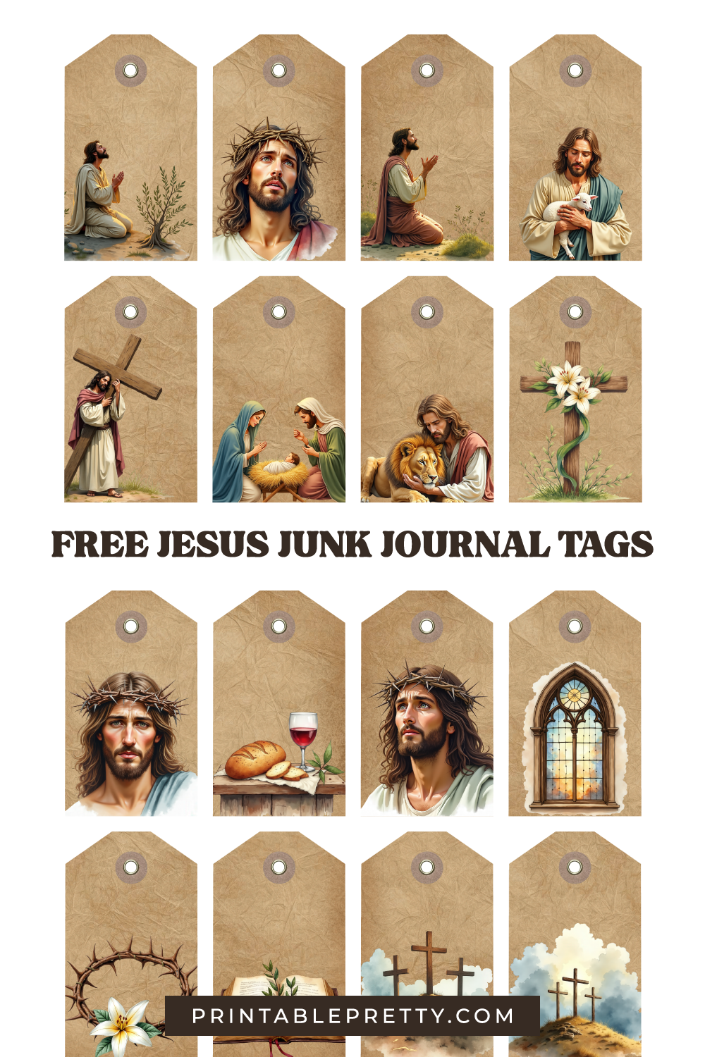 Free Junk Journal Printables - Printablepretty.com